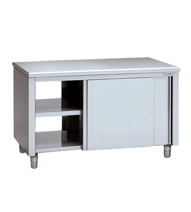 Stainless steel cabinet tables